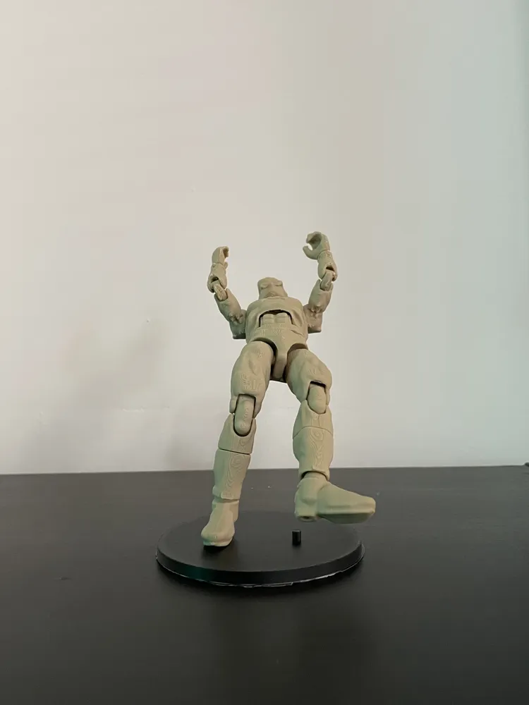 Super Dummy Mk1 – Articulated - No assembly - Free 3D Print Model ...