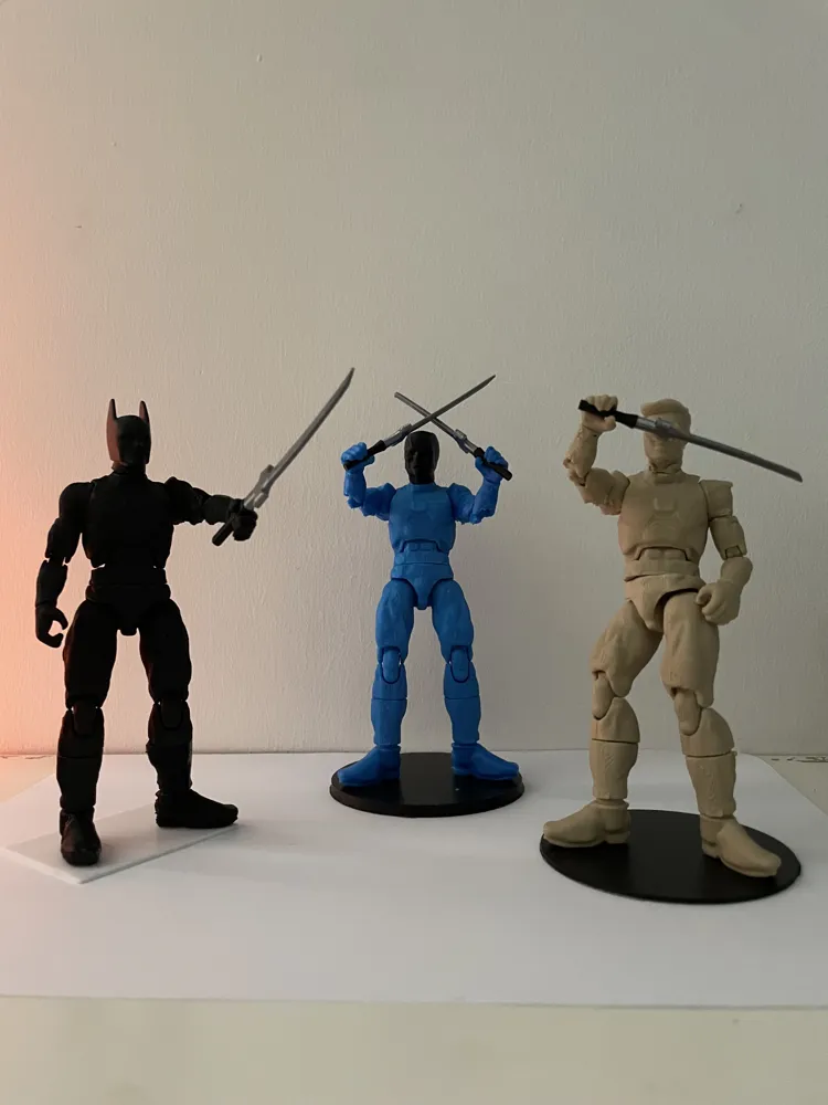 Super Dummy Mk1 – Articulated - No assembly - Free 3D Print Model ...