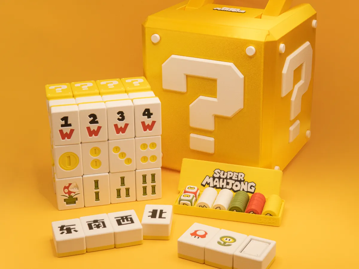 Super Mario Mahjong | 144 tiles | Monochromatic or Multicolor Printable ...