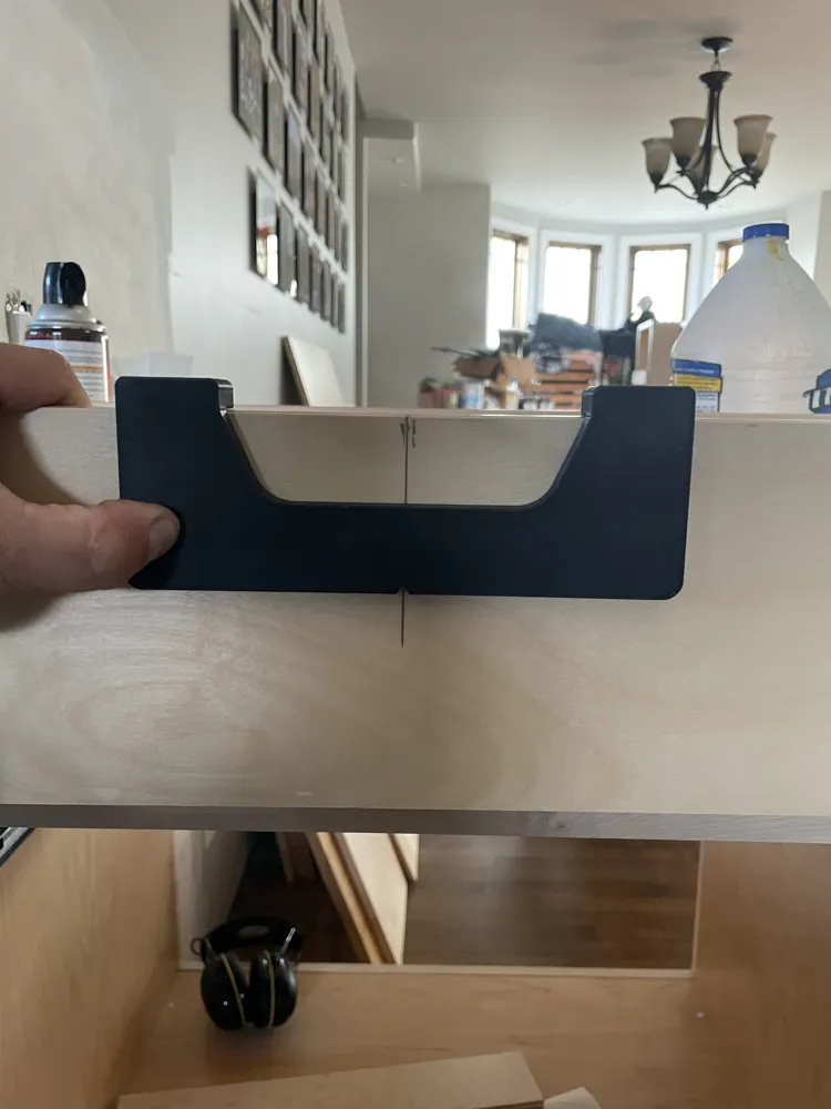 Drawer Notch Pull 4.5"x1.125" by Jonah MakerWorld: Download Free 3D Models