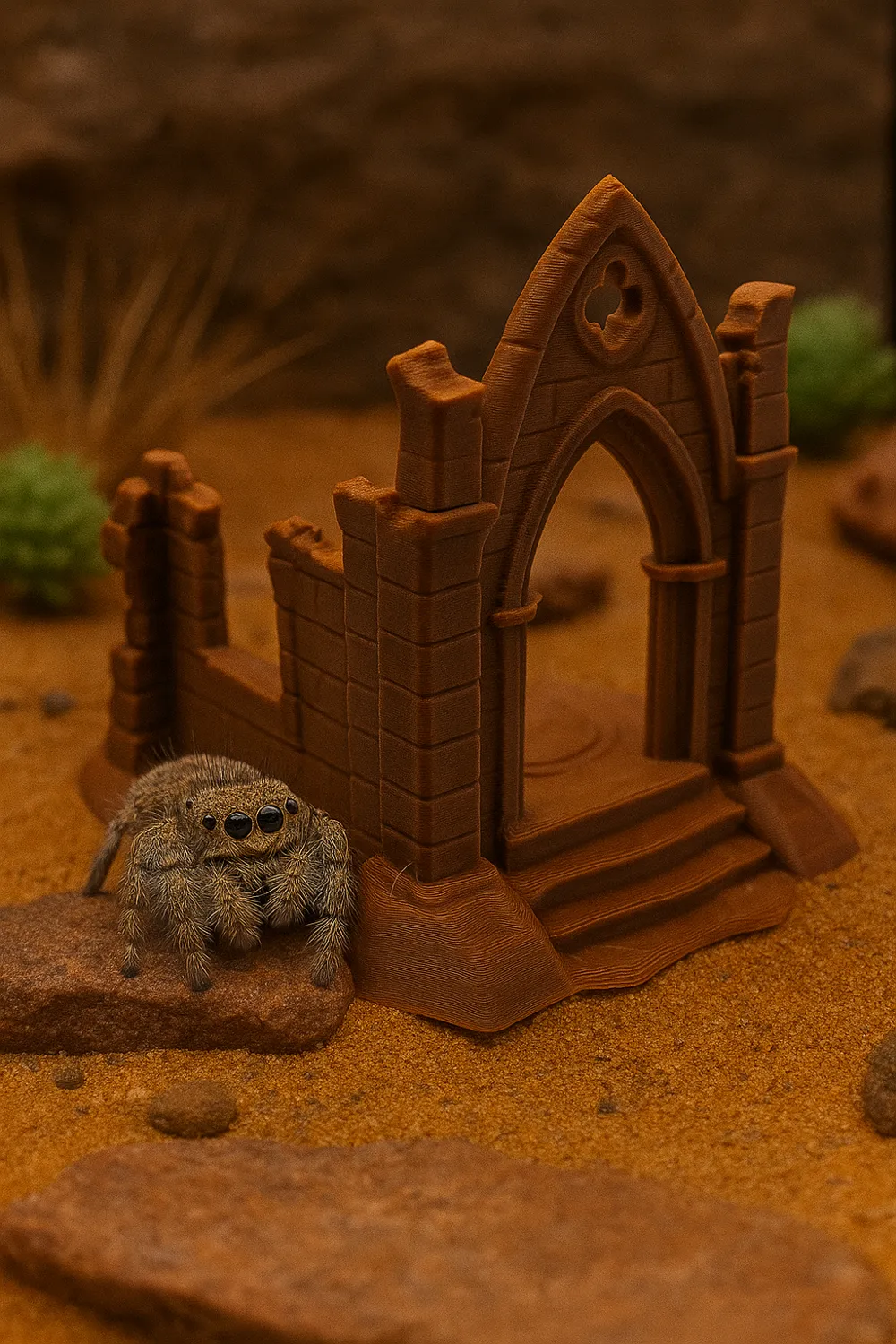 Ruined Cathedral Décor - Free 3D Print Model - MakerWorld