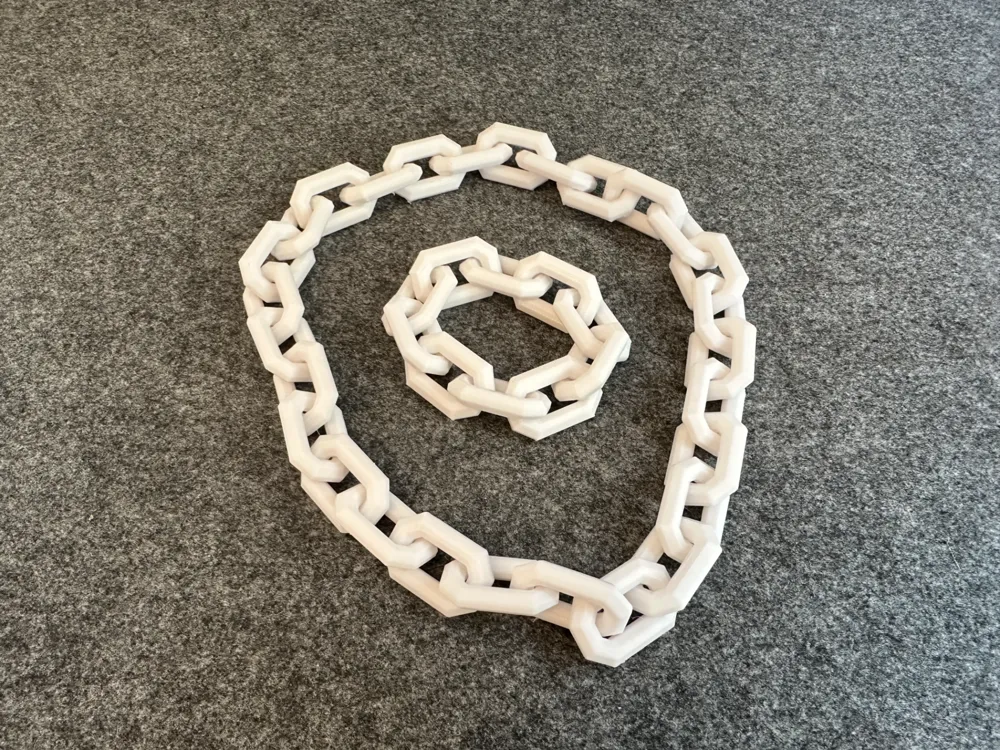 Endless chain fidget - pip - 10 and 28 pieces by The Spirit - MakerWorld