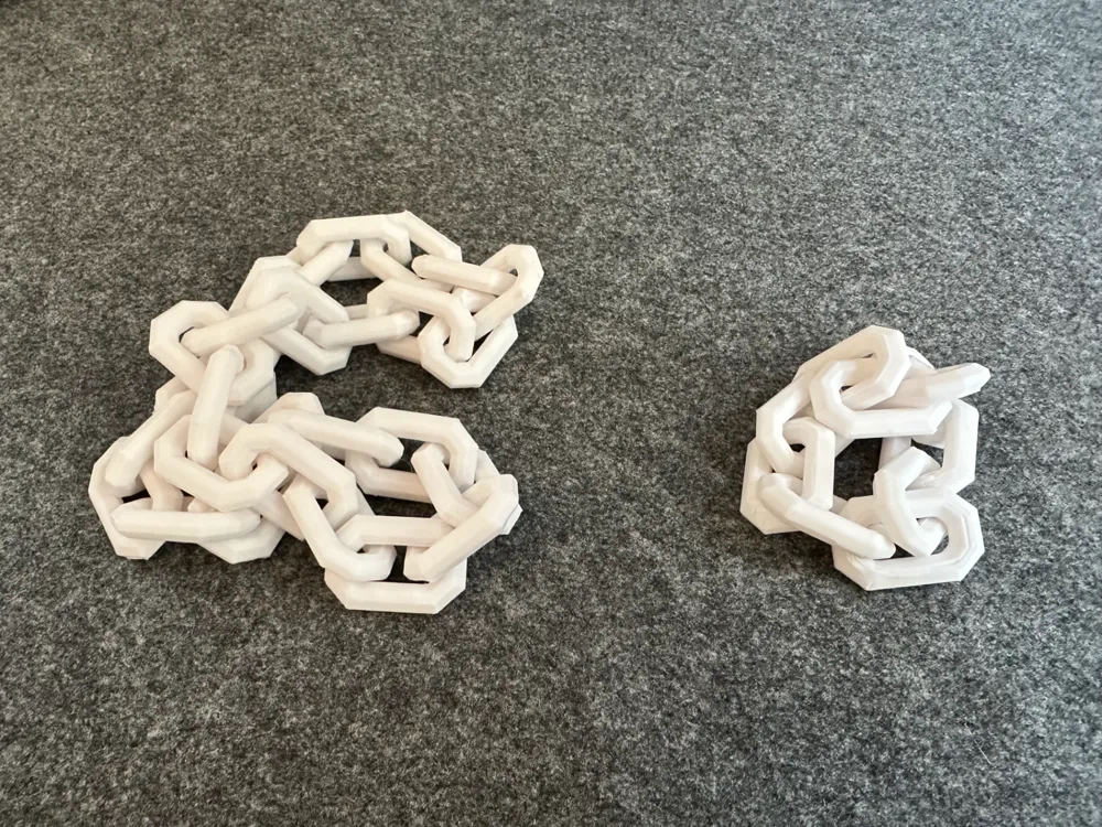 Endless chain fidget - pip - 10 and 28 pieces by The Spirit - MakerWorld