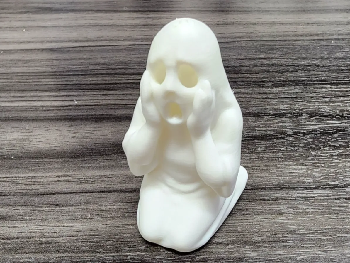 In Shock Halloween Ghost Figurine - Free 3D Print Model - MakerWorld