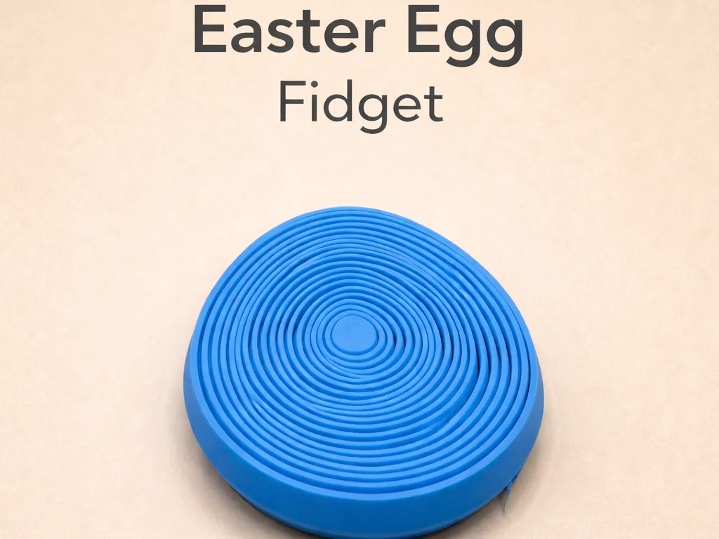 20 Layer Easter Egg Fidget - Free 3D Print Model - MakerWorld