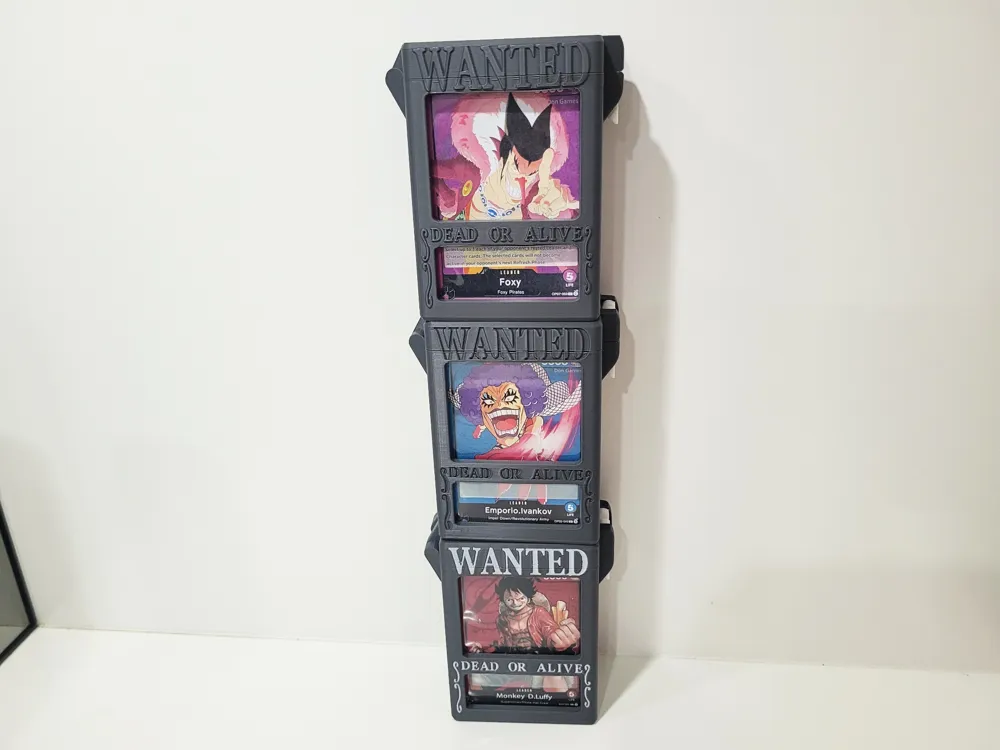 One Piece Card Game Leader Deck Box Rugged Secure Remixed by Agent Harm ...
