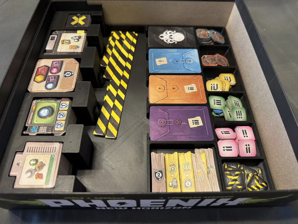 Phoenix New Horizon Insert / Organizer - Free 3D Print Model - MakerWorld