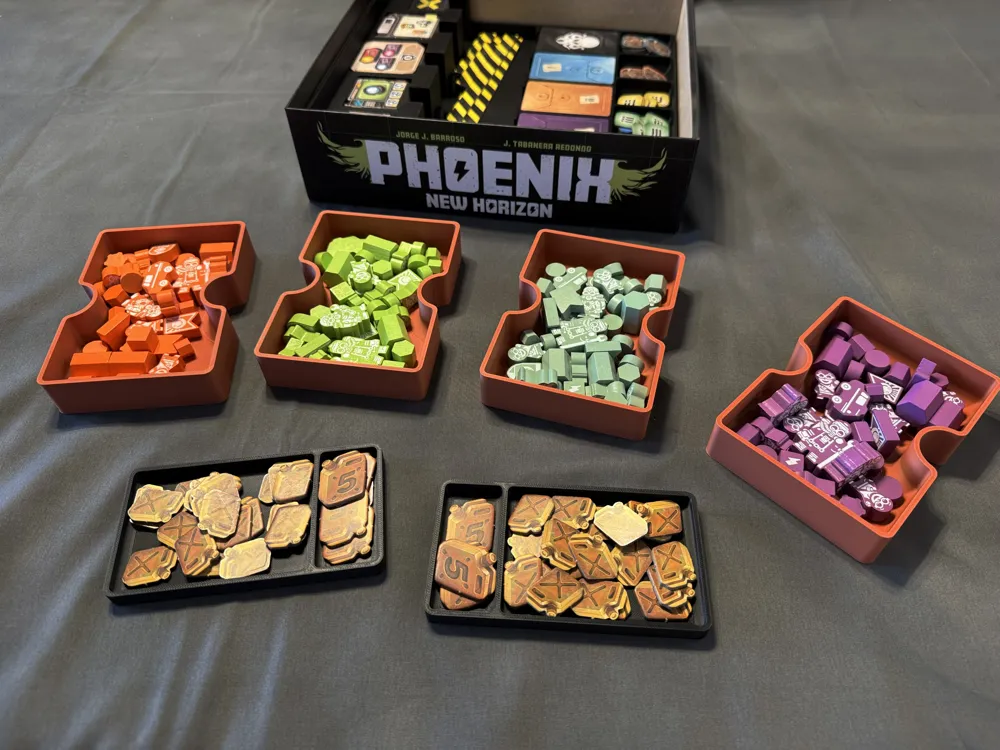 Phoenix New Horizon Insert / Organizer - Free 3D Print Model - MakerWorld