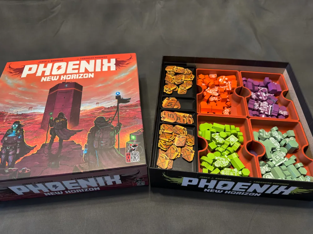 Phoenix New Horizon Insert / Organizer - Free 3D Print Model - MakerWorld