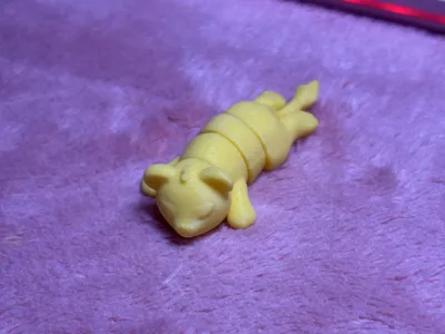 Tiny Lion Cub Flexi - Free 3D Print Model - MakerWorld