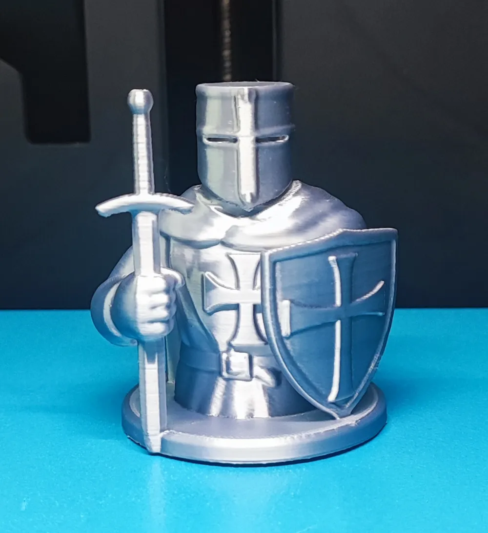 Templar Knight Bust by > PEACEORPIECES3D MakerWorld: Download Free 3D ...