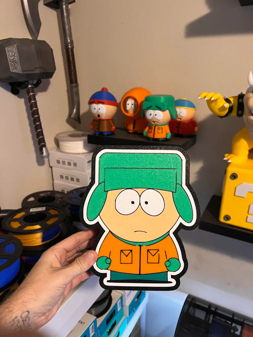 Kyle Southpark LED Lamp by Codyinbody3 - MakerWorld