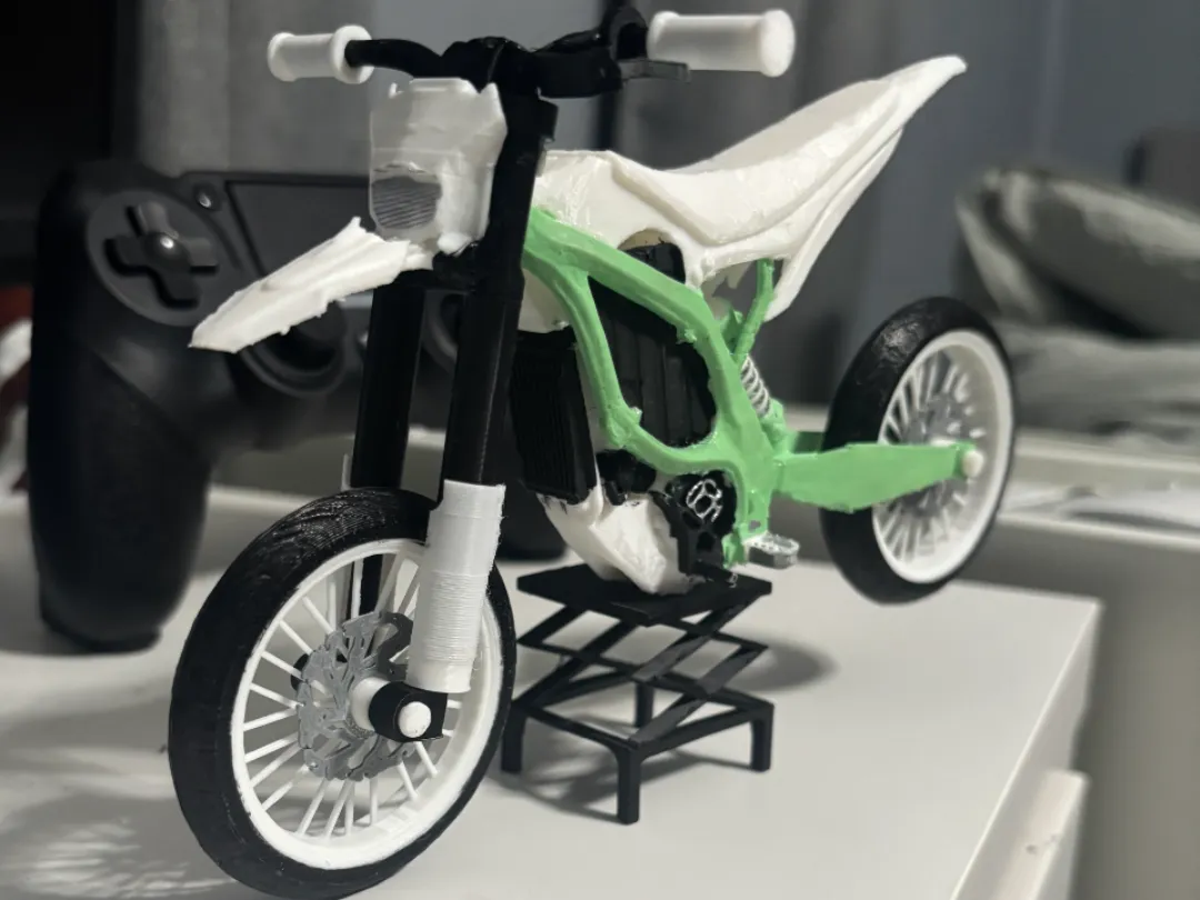 Stand for mini bike (NO SUPPORTS) - Free 3D Print Model - MakerWorld