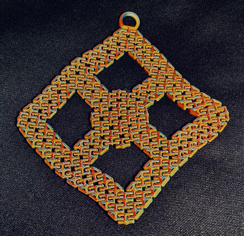 PipeLink Chainmail Keyrings by ZeroAlligator - MakerWorld