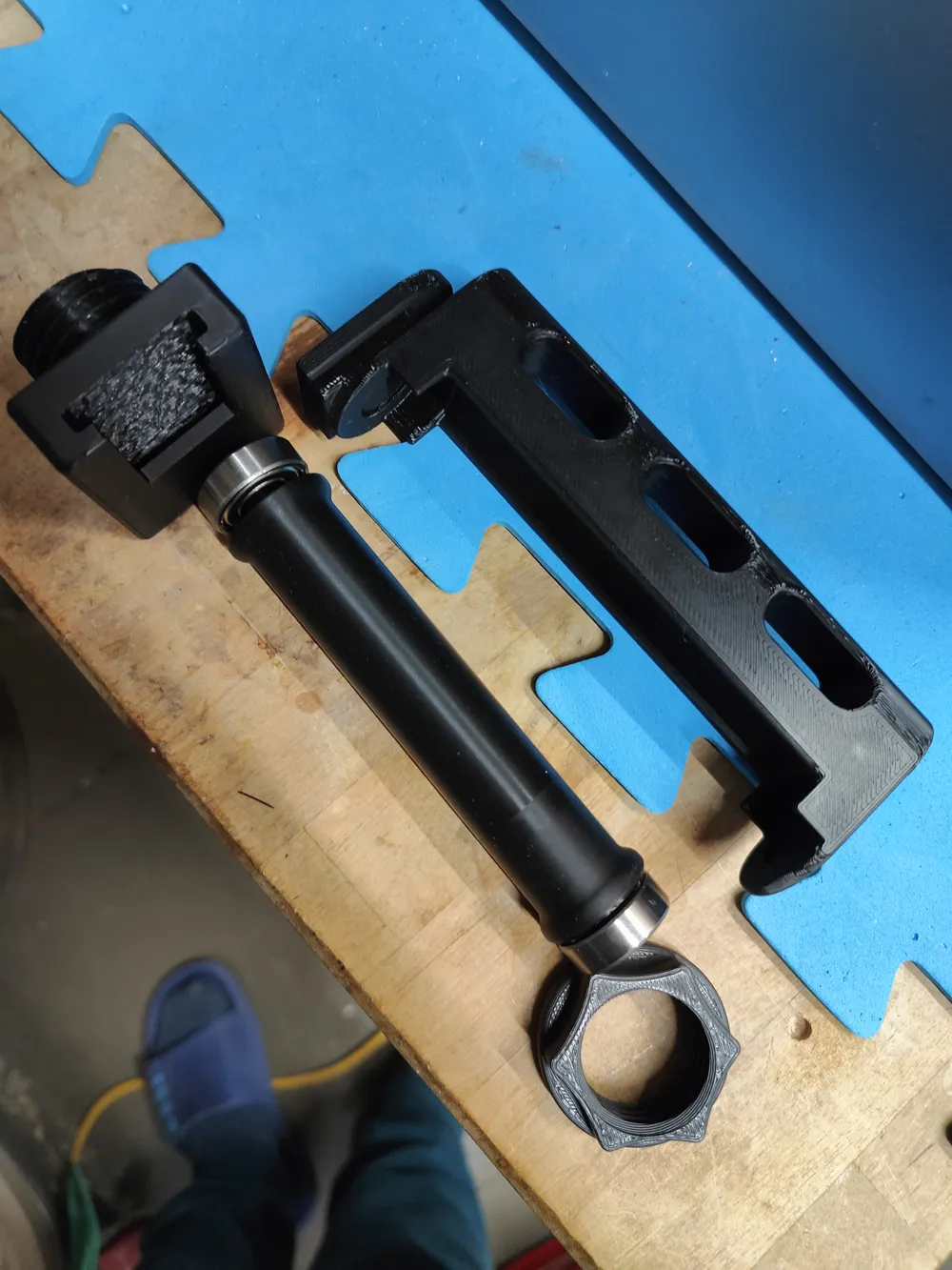 RepRack Spool Holder Remixed by The Crafty Maker - MakerWorld