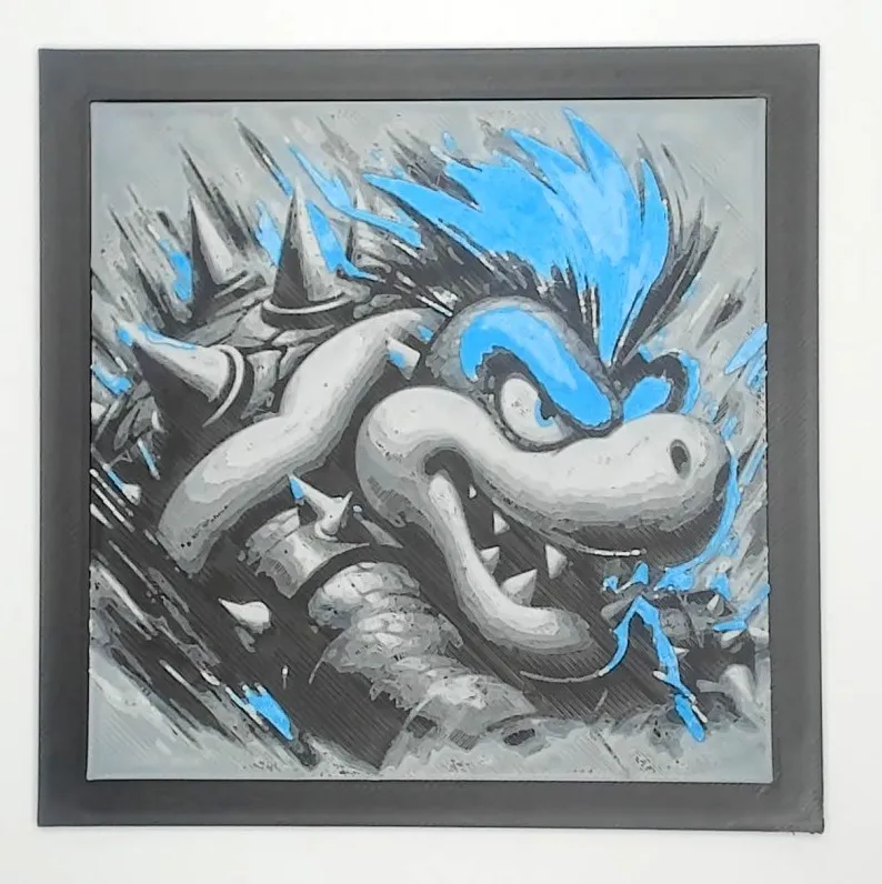 Larry Koopa Hueforge by LoFi LayersMakerWorld: Download Free 3D Models