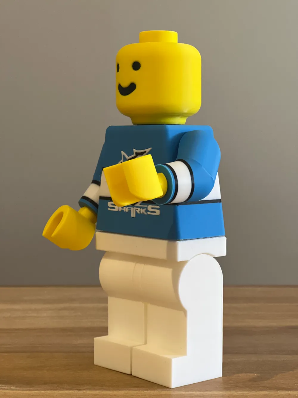 NRL Brickman - Cronulla Sharks by JandaaMakerWorld: Download Free 3D Models