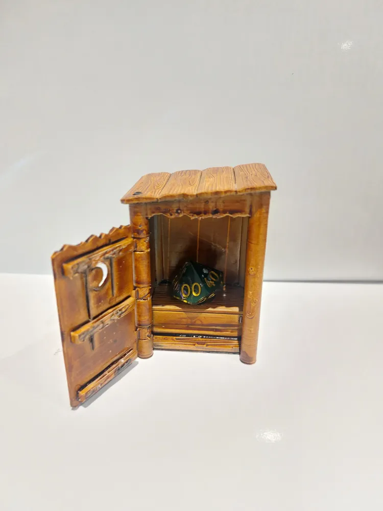 Shrek's Outhouse - Diorama - DnD Dice Jail - Free 3D Print Model ...
