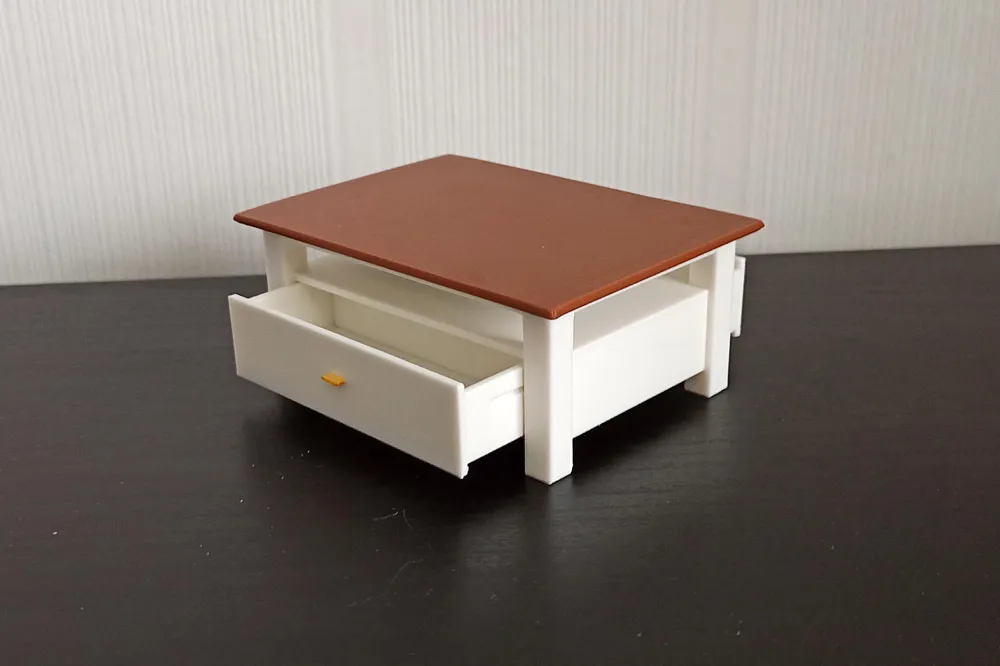 Miniature Coffee Table for dollhouse, scale 1:12 by Wilhelmus - MakerWorld