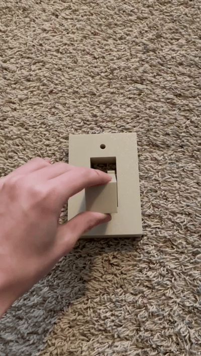 Lever light switch by Ikeclone MakerWorld: Download Free 3D Models