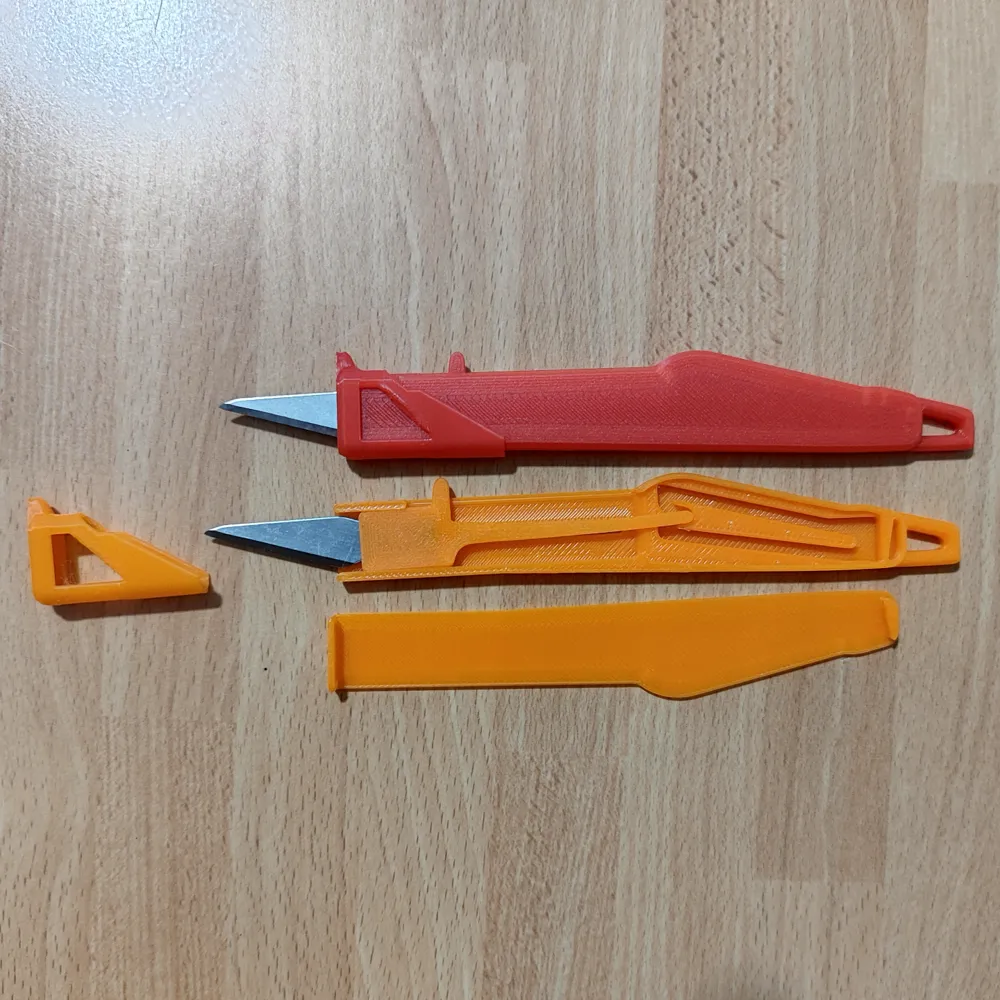 Exacto knife fidget cutter by Dam - MakerWorld