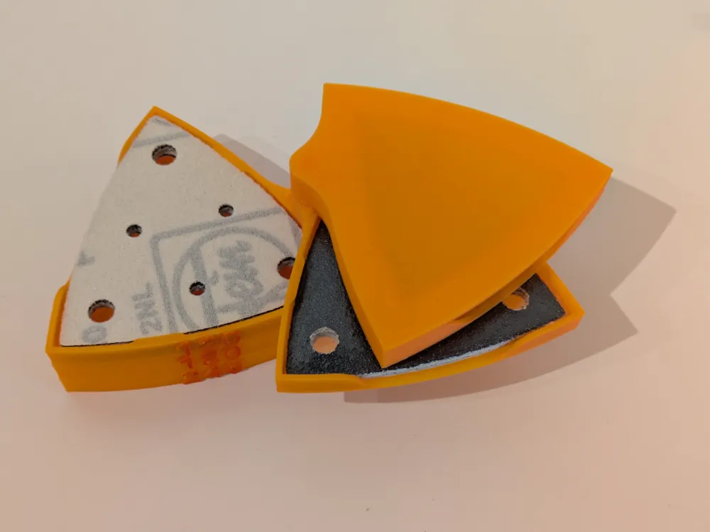 Fein Multimaster storage f. sanding sheets / paper - Free 3D Print ...