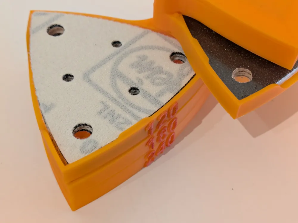 Fein Multimaster storage f. sanding sheets / paper - Free 3D Print ...