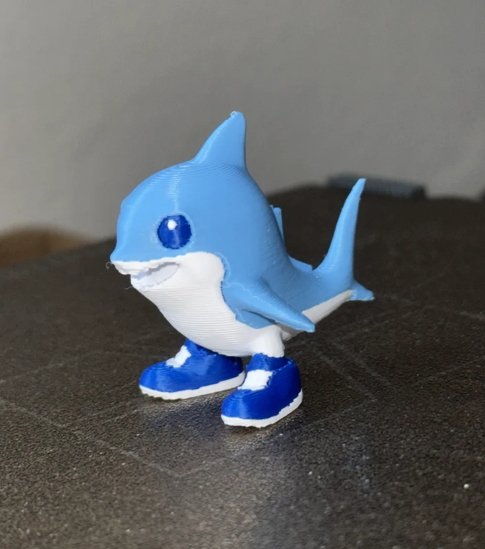 Tralalero Tralala - meme shark - Free 3D Print Model - MakerWorld