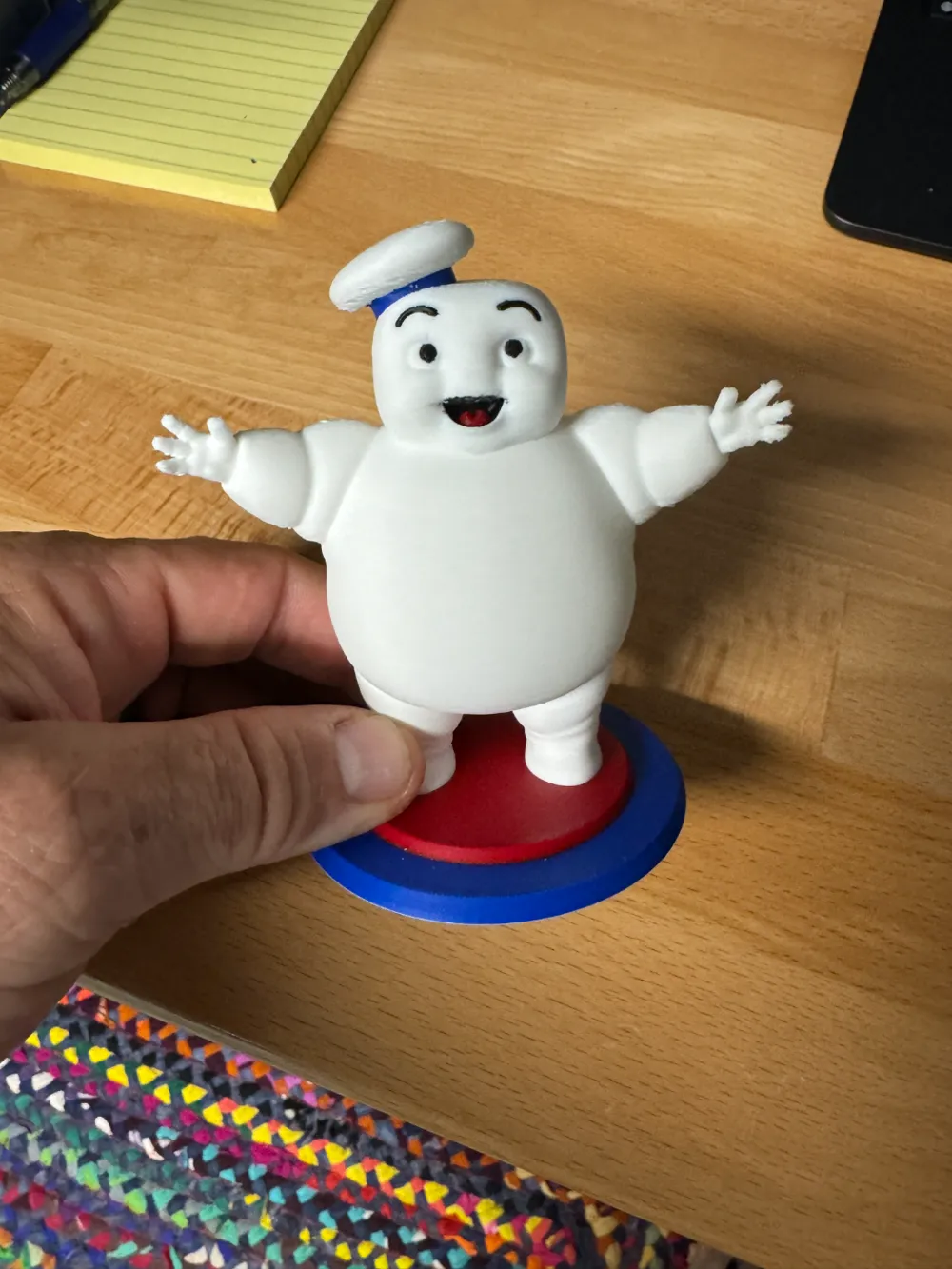 Mini Stay Puft Marshmallow Man-Happy by Ajnova75MakerWorld: Download ...