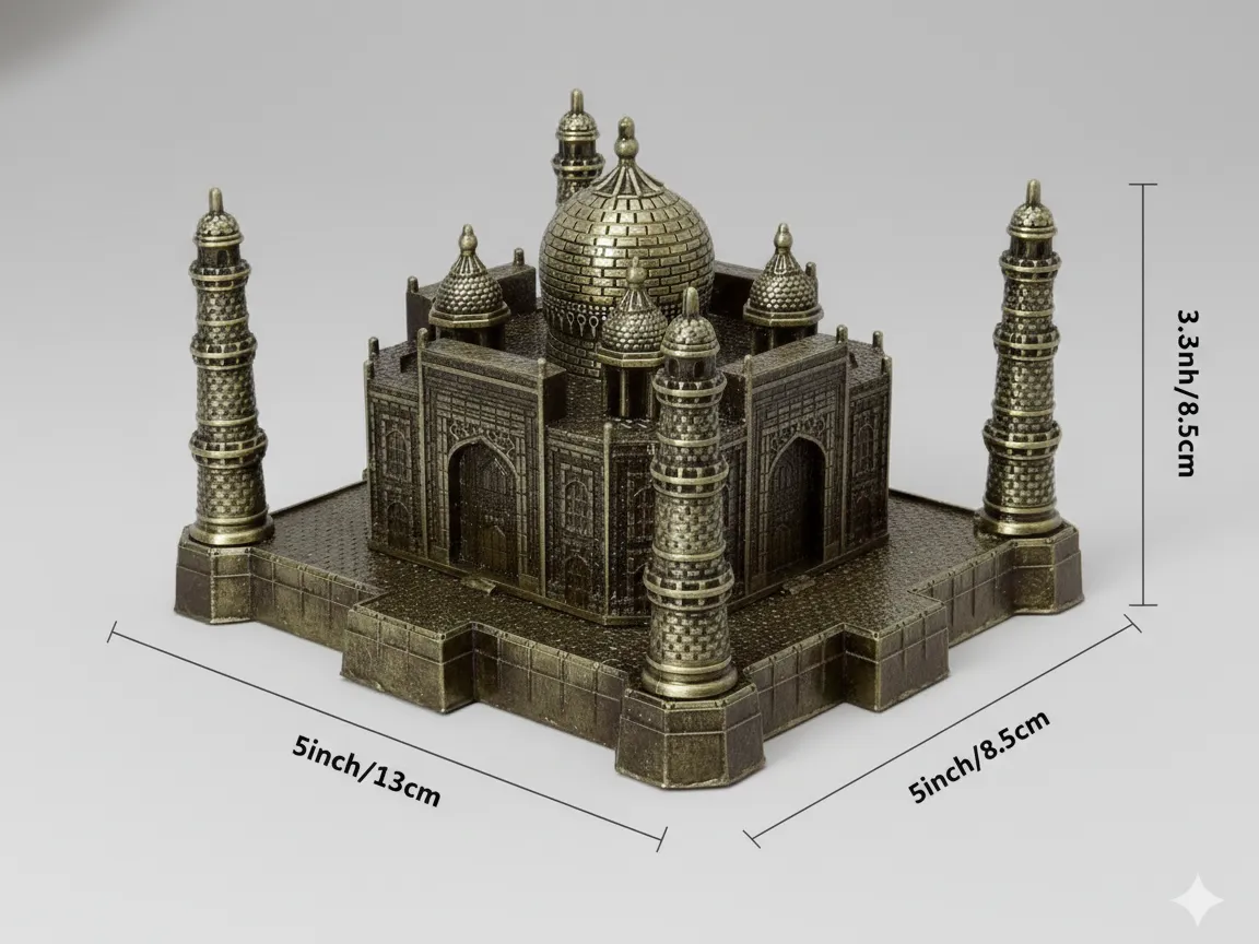 Taj Mahal High-Detail Mesh - Free 3D Print Model - MakerWorld