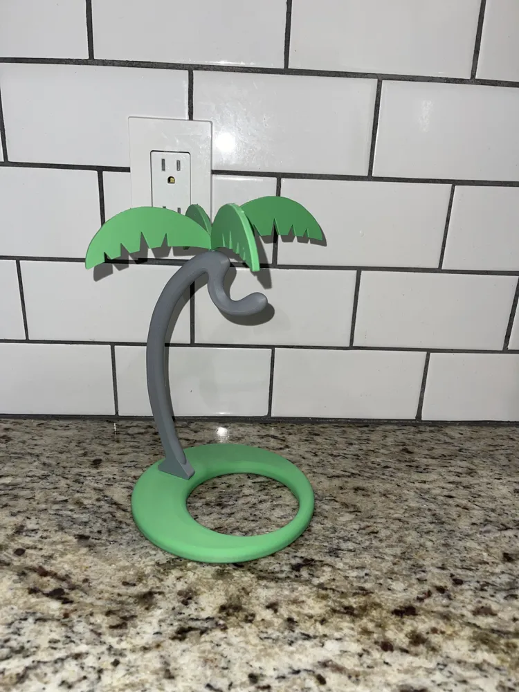 Palm Tree Banana Hanger - Free 3D Print Model - MakerWorld