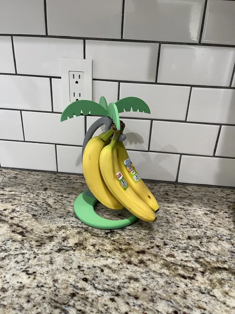 Palm Tree Banana Hanger - Free 3D Print Model - MakerWorld