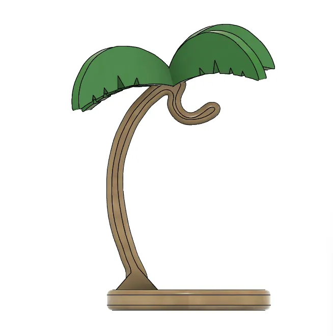 Palm Tree Banana Hanger - Free 3D Print Model - MakerWorld