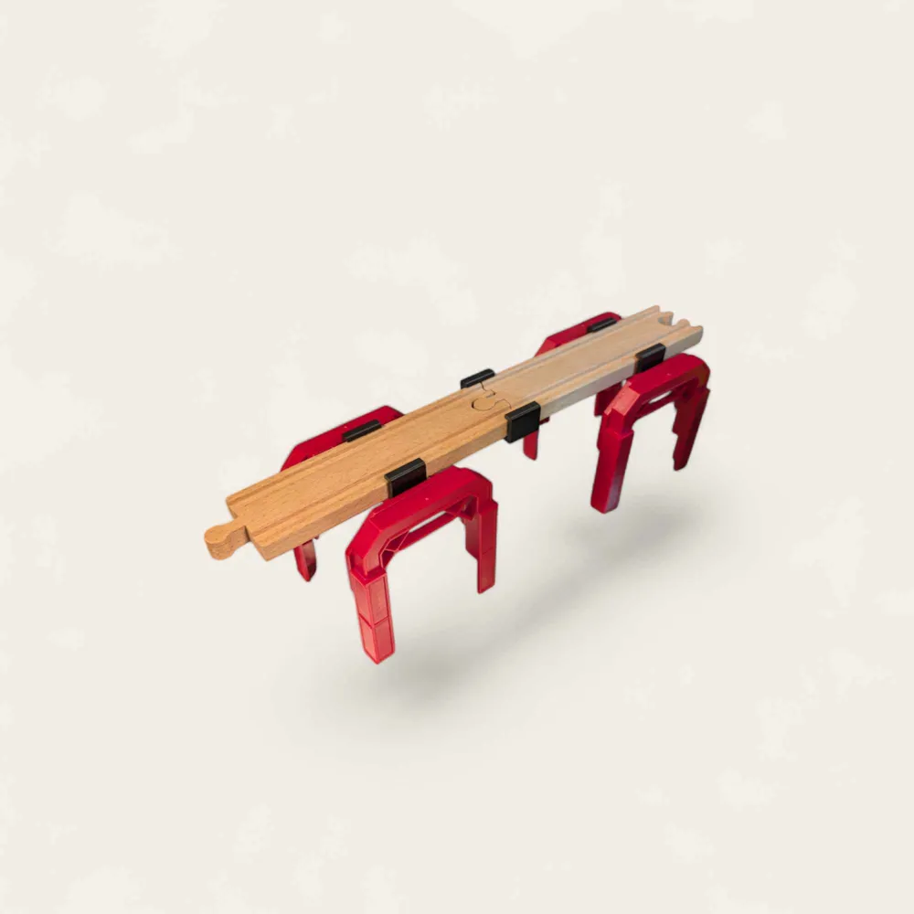 Playtive Trainrail lock for bridge funddation by 3D-Kermit - MakerWorld