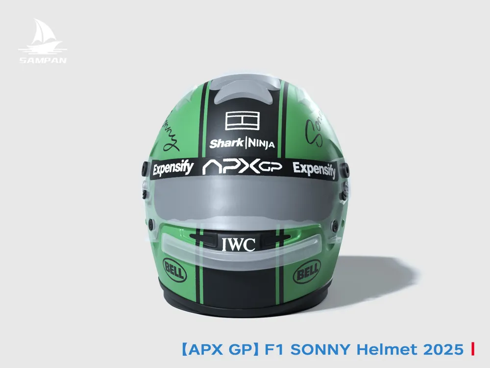 【APXGP】F1: Apex Sonny Hayes (Brad Pitt) Racing Helmet F1 Helmet Movie ...