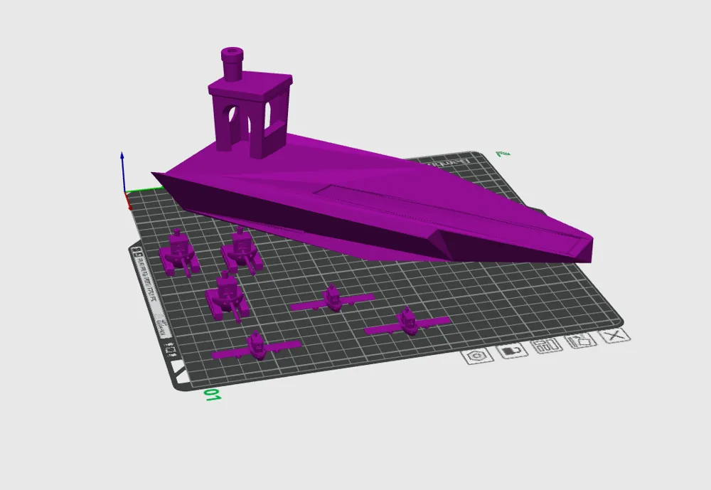 Benchy carrier boat by InfernoPrintsMakerWorld: Download Free 3D Models