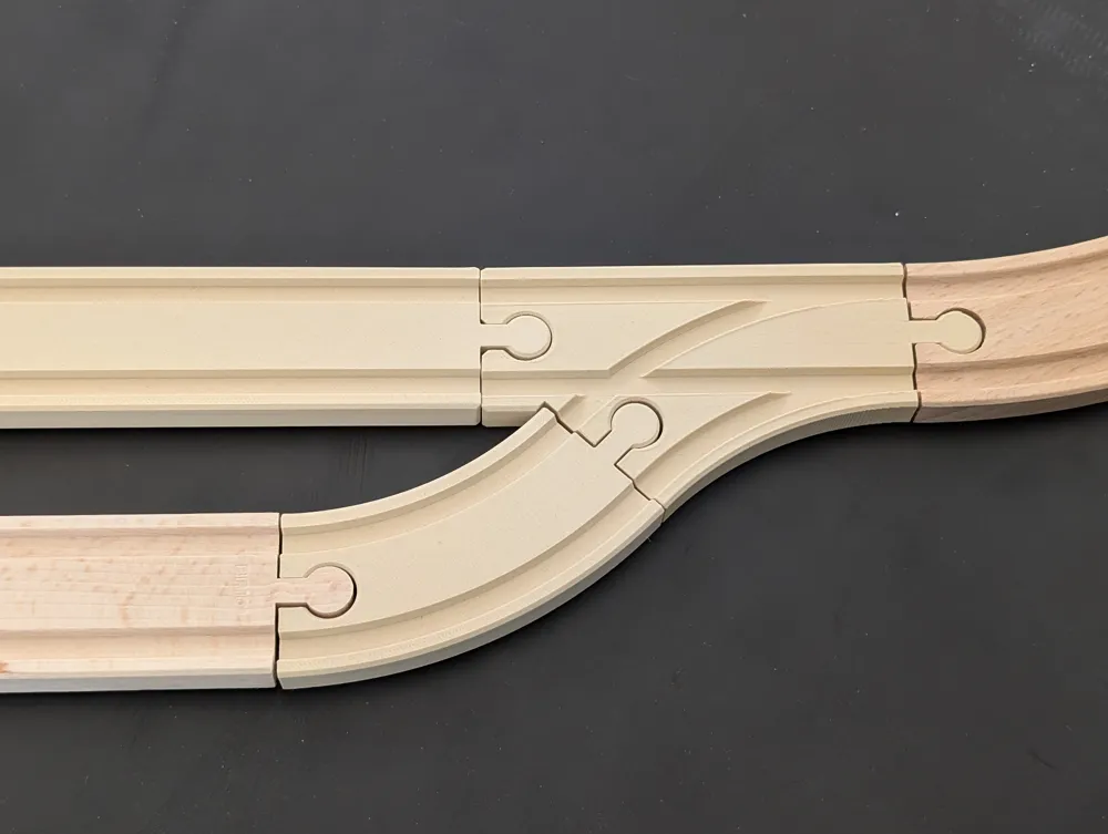 Brio Train Track Replicas Remixed by Cactus 973 MakerWorld: Download ...