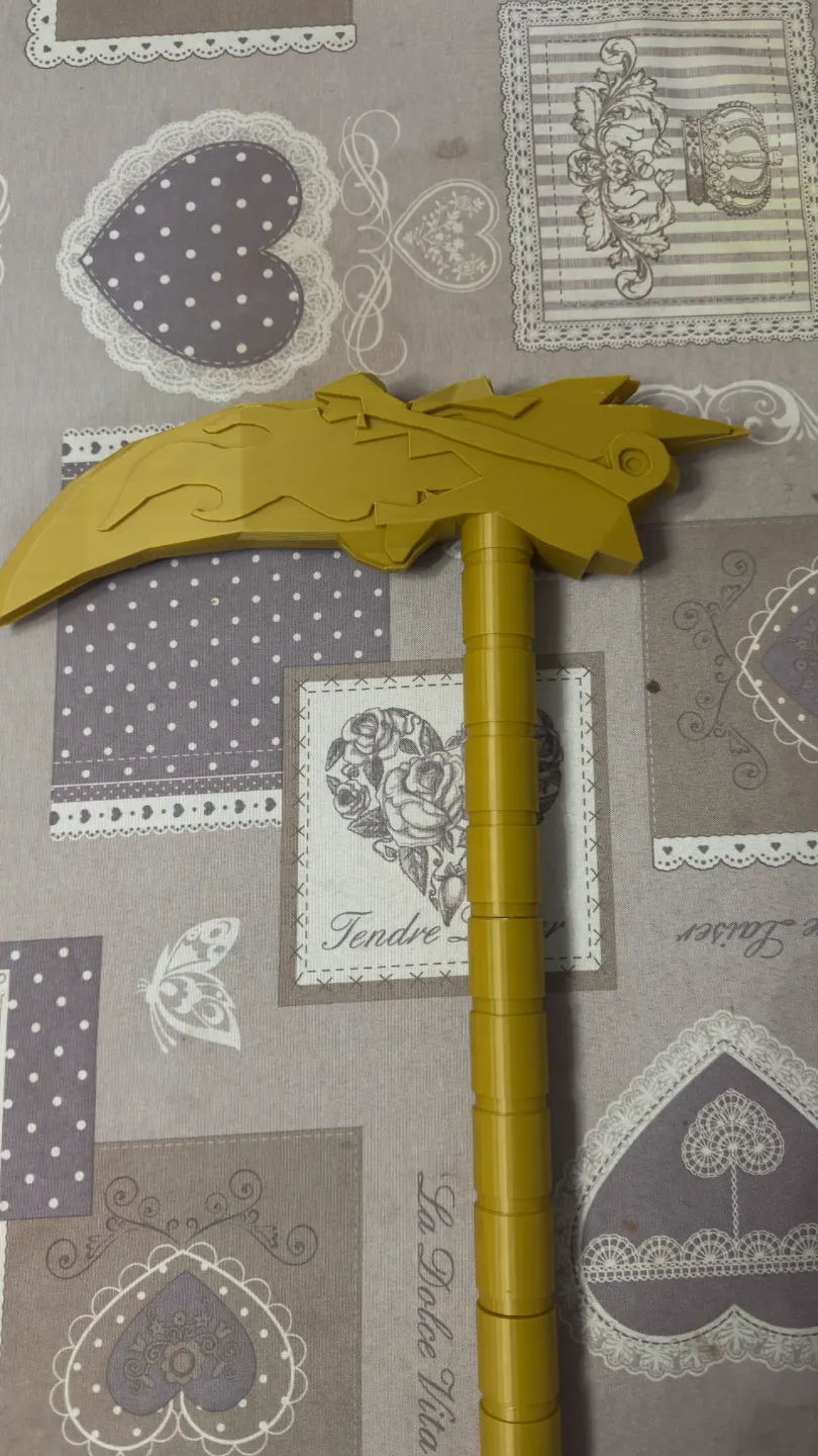 Scythe of quakes Ninjago - Free 3D Print Model - MakerWorld