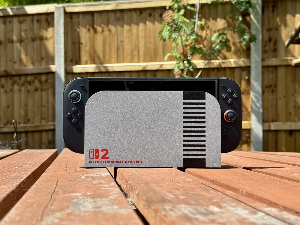 Nintendo Switch 2 NES style dock face plate/facia by Dave W MakerWorld ...