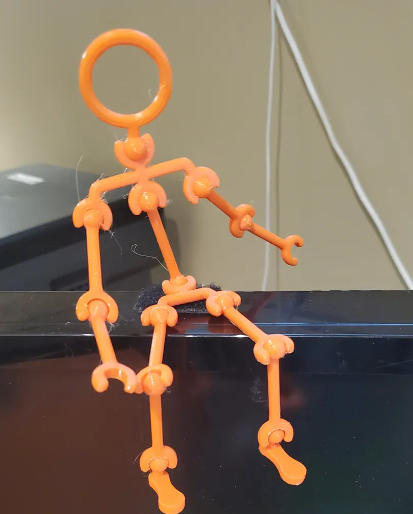 Articulated Posable Stickman Remixed by idenny1 - MakerWorld