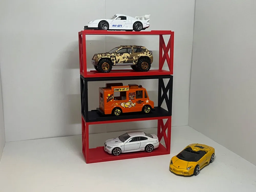 Hot Wheels Car Display (Stackable) by Stardude31415 - MakerWorld