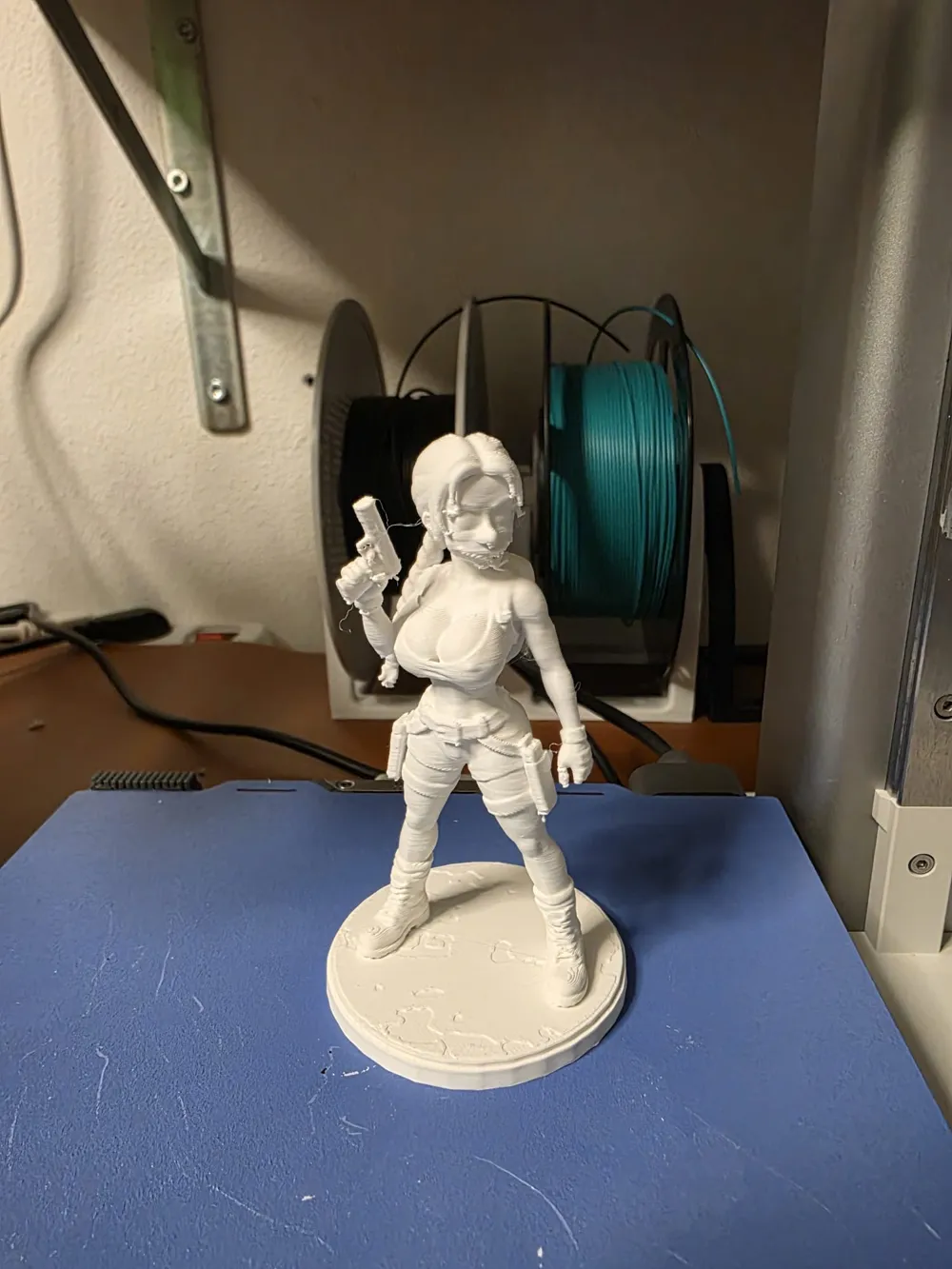 Lara Croft as Simpsons - Free 3D Print Model - MakerWorld