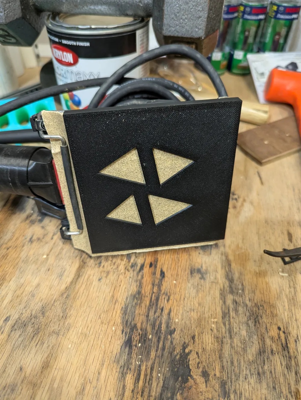Milwaukee Sander Punch Plate by rpinerd MakerWorld: Download Free 3D Models