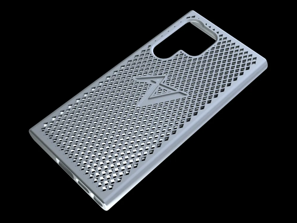 Samsung S22 Ultra case (DIAMOND) - Free 3D Print Model - MakerWorld