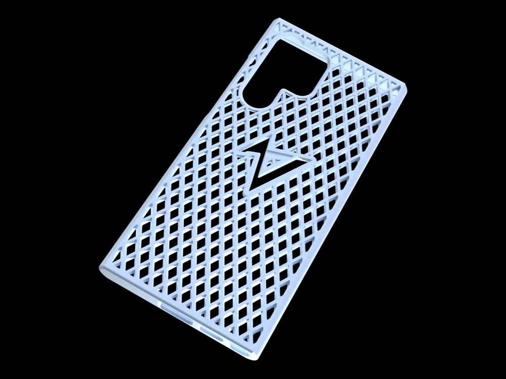 Samsung S22 Ultra case (DIAMOND) - Free 3D Print Model - MakerWorld