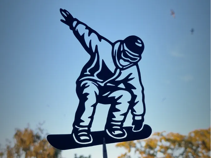 Snowboarder – 2D Wall Art by 2D Wall Art MakerWorld: Download Free 3D ...