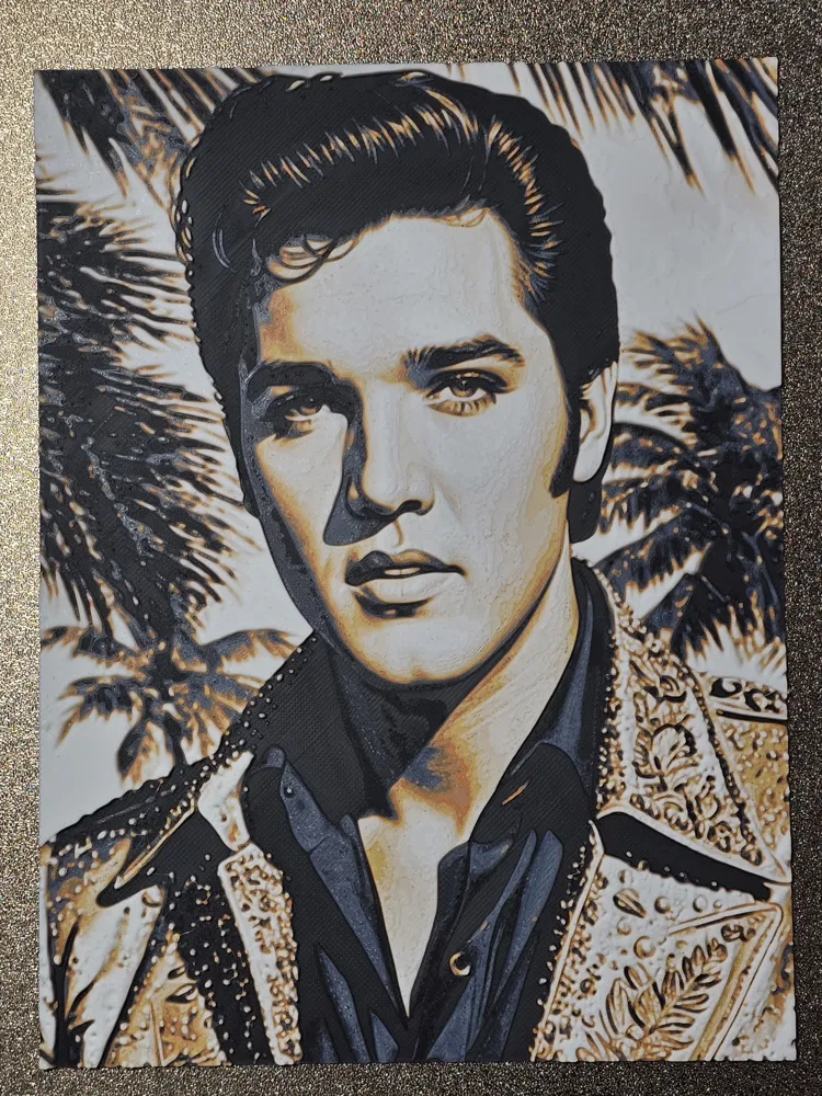 Elvis Presley 150x200 - Free 3D Print Model - MakerWorld