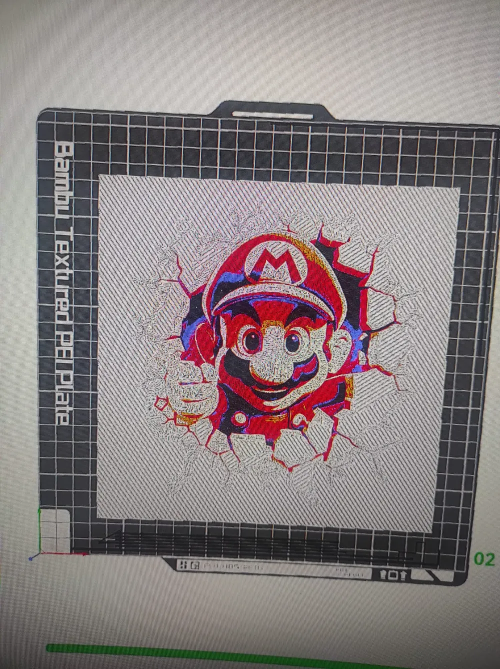 hueforge super mario by guzzoenrico - MakerWorld