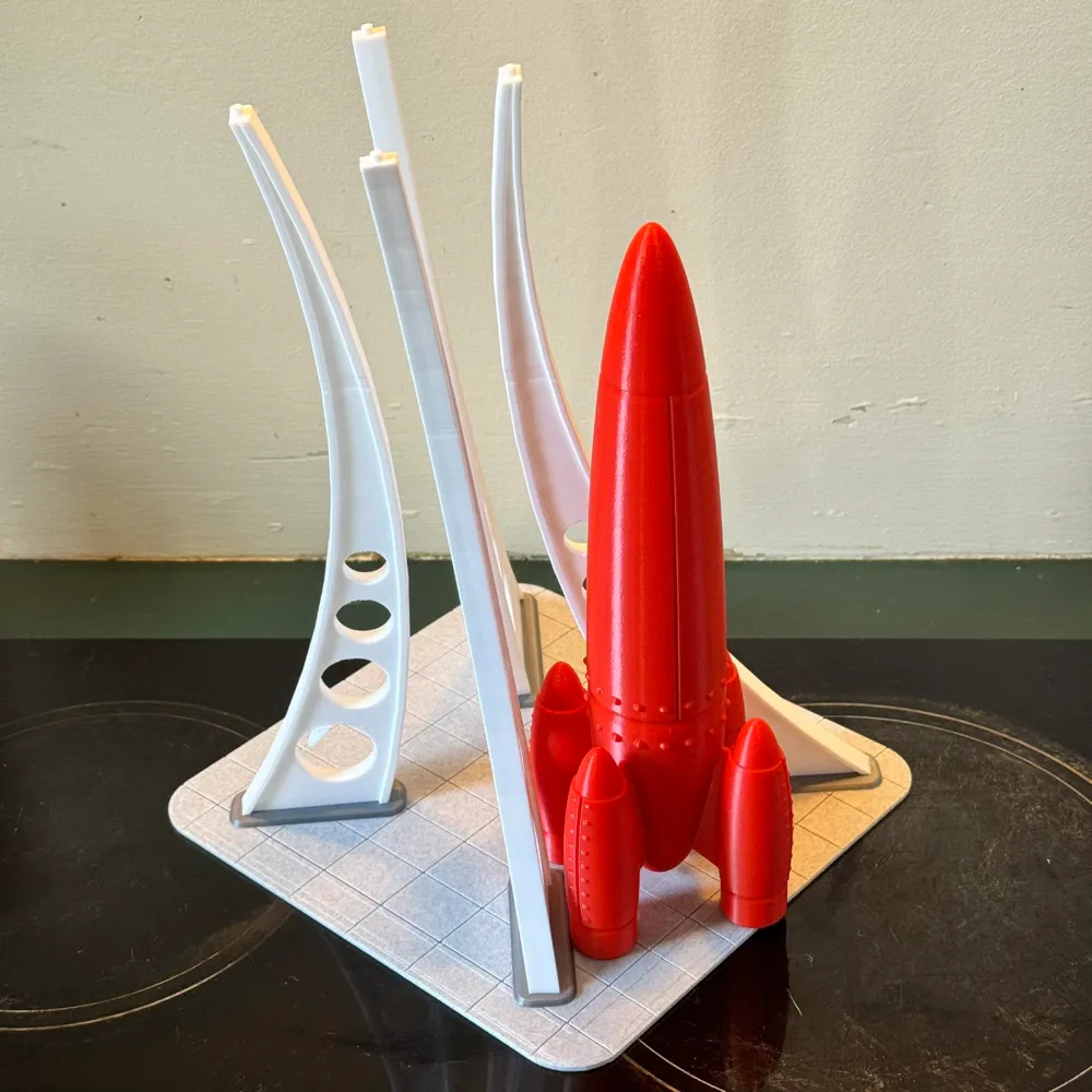 Fallout Red Rocket Mega Sign by Faran3D - MakerWorld