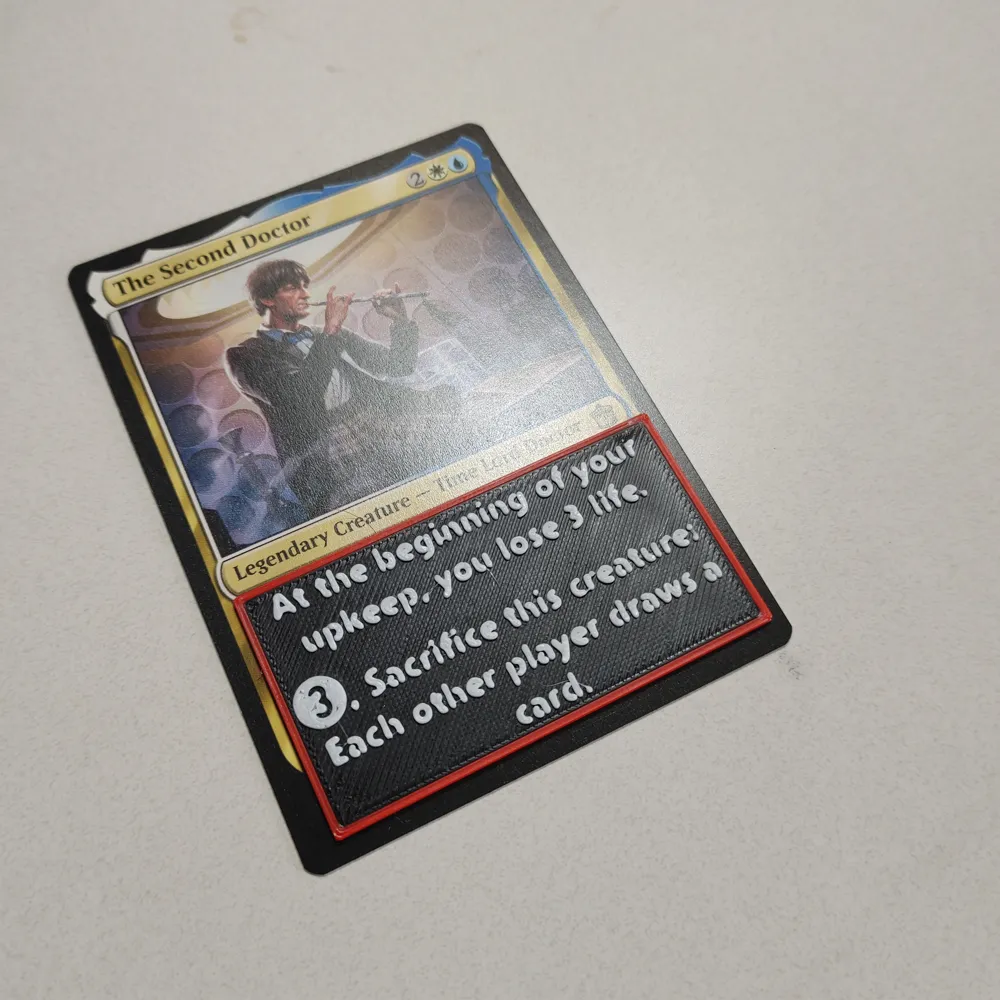 Deadpool MTG Text Box Swap Token Overlay by cardboardcreationism ...